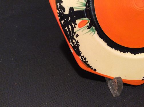 CLARICE CLIFF, A PETER PAN CROCUS OR AWAKENING PATTERN SMALL 6 ...